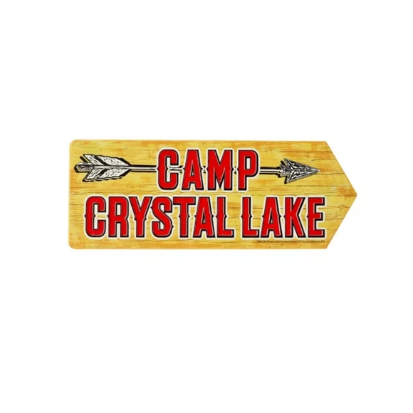 Wall Decor | Camp Crystal Lake Kids Costume Sign | Poshmark